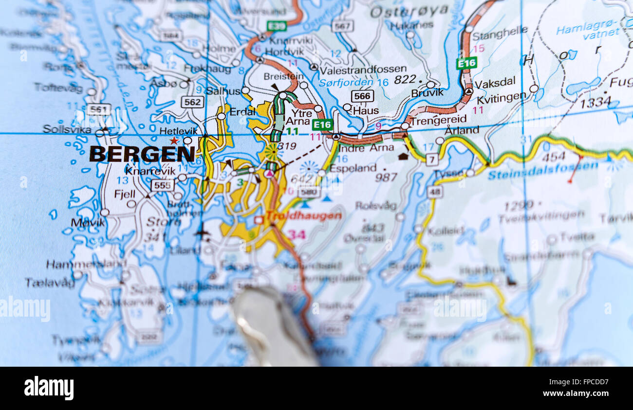 Bergen Map