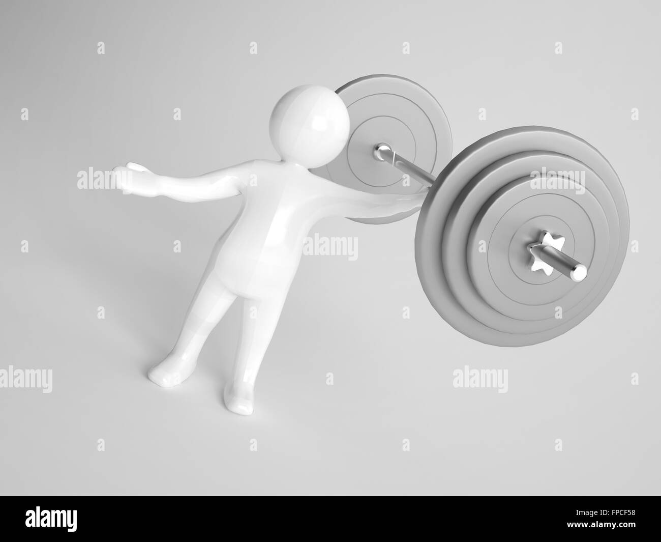 3d Man Exercise High Resolution Stock Photography and Images - Alamy