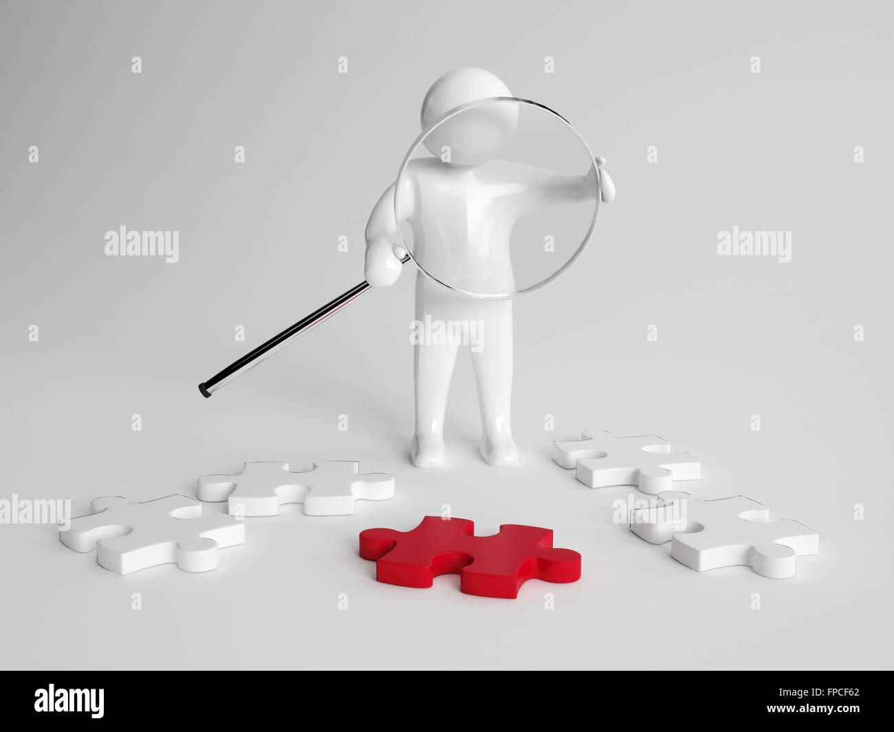 3d Man Puzzle High Resolution Stock Photography and Images - Alamy