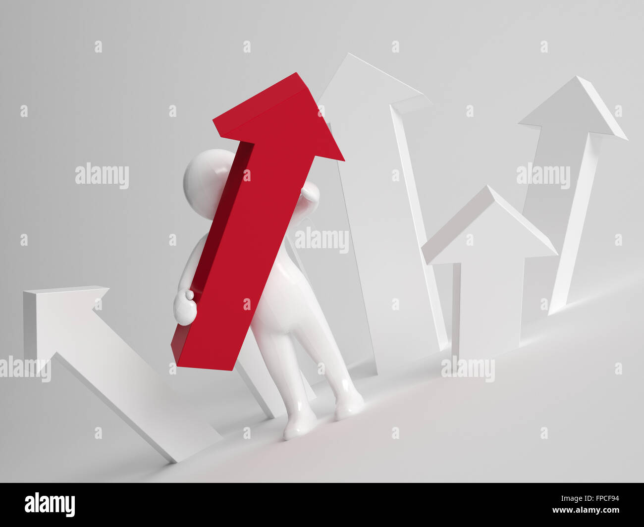 Upward Pointing High Resolution Stock Photography and Images - Alamy