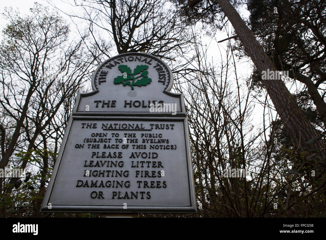 A walk through the National Trust area known as "The Holies" in ...