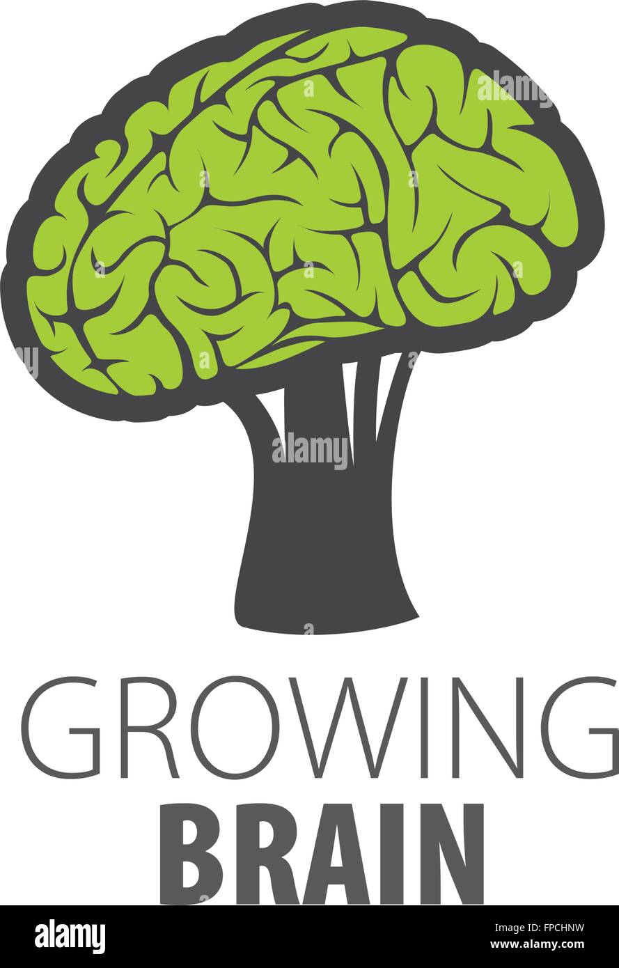 Vector brain logo Stock Vector Image & Art - Alamy