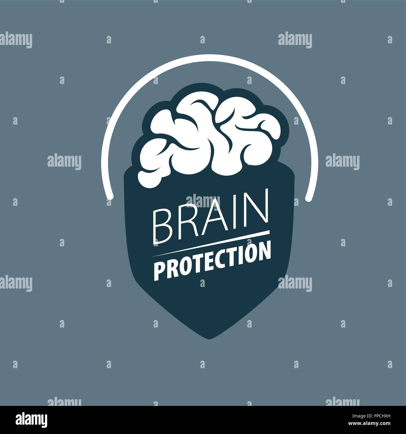 Vector brain logo Stock Vector Image & Art - Alamy