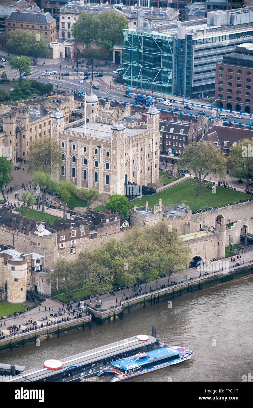 Tower London White Tower Aerial High Resolution Stock Photography and ...