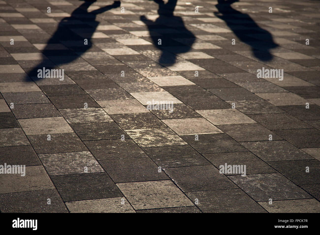Three people silhouettes hi-res stock photography and images - Alamy