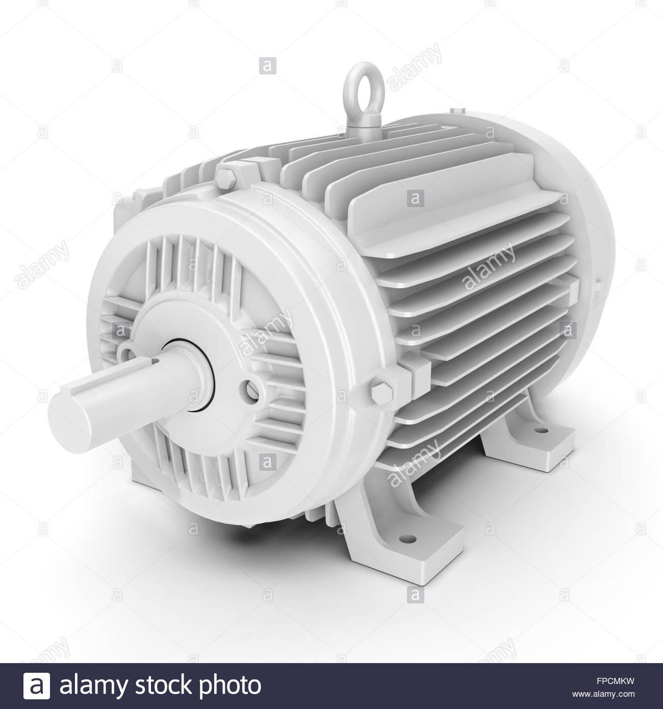 Induction Motor For Electric Traction High Resolution Stock Photography ...