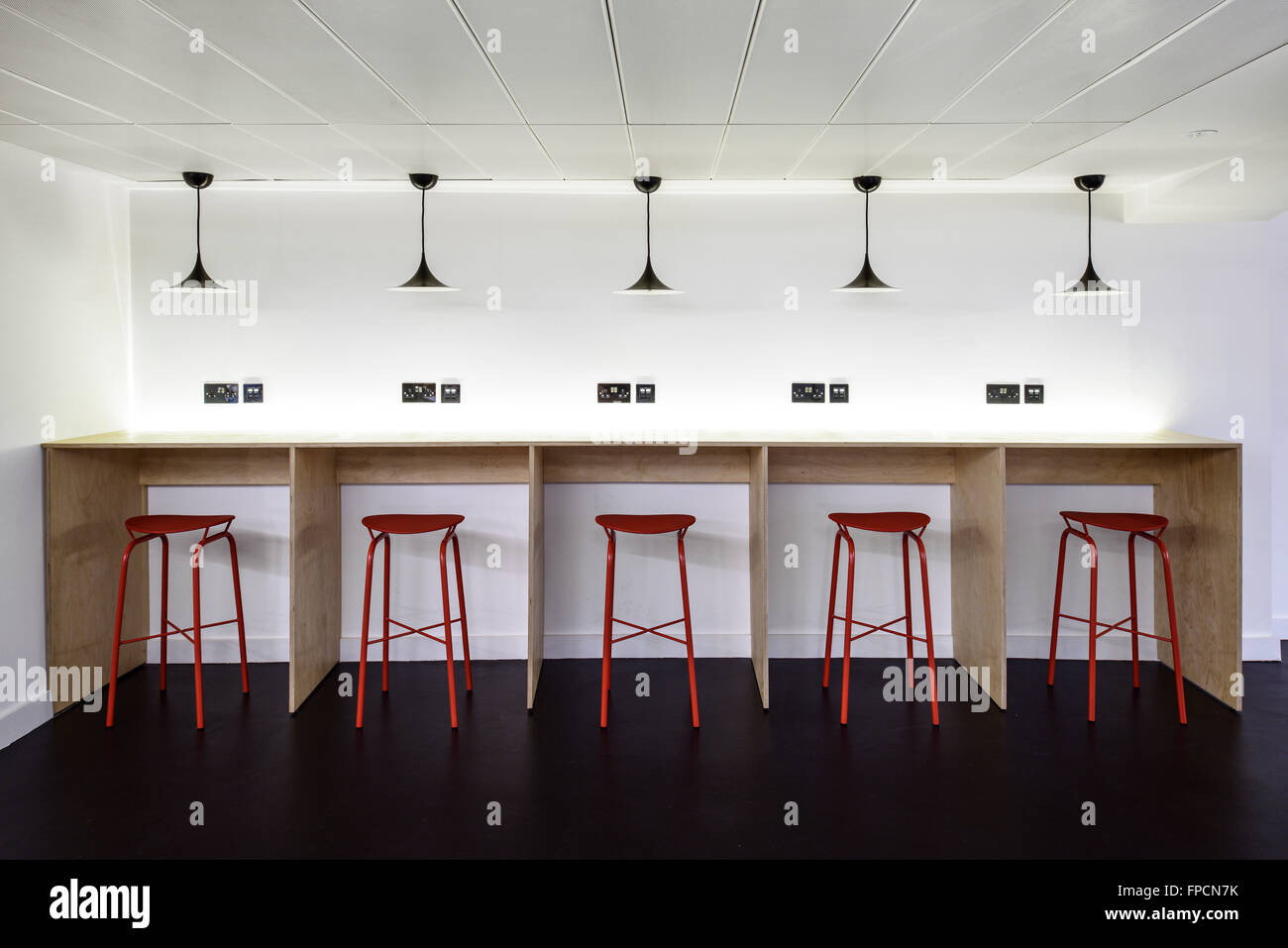 An interior view of the Club Workspace, in Chancery Lane, designed by ...