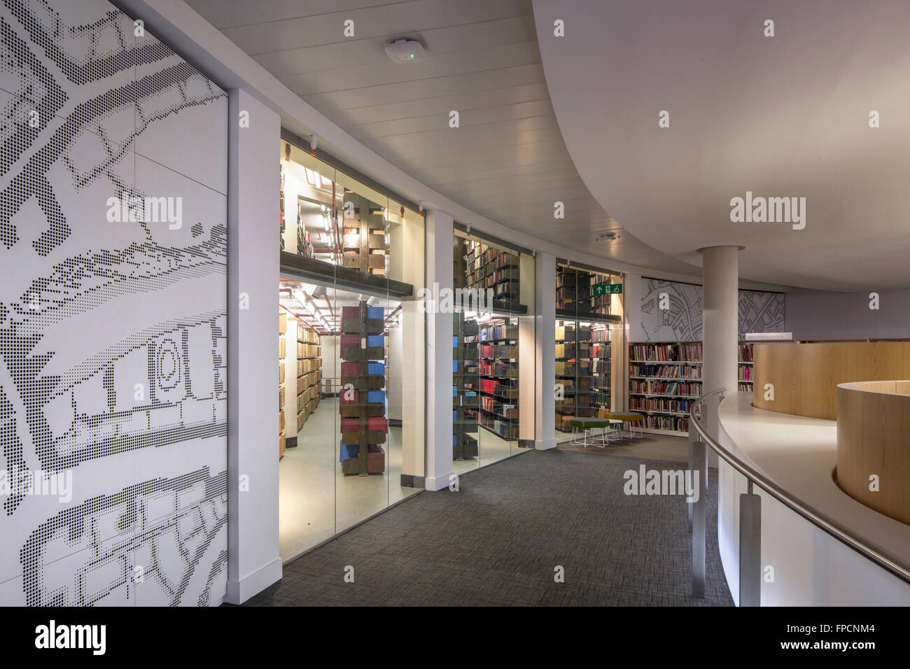 Manchester Central Library Interior High Resolution Stock Photography ...