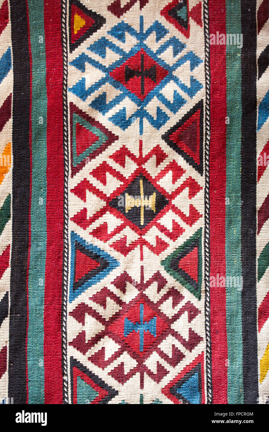 Armenian traditional carpet pattern Stock Photo - Alamy