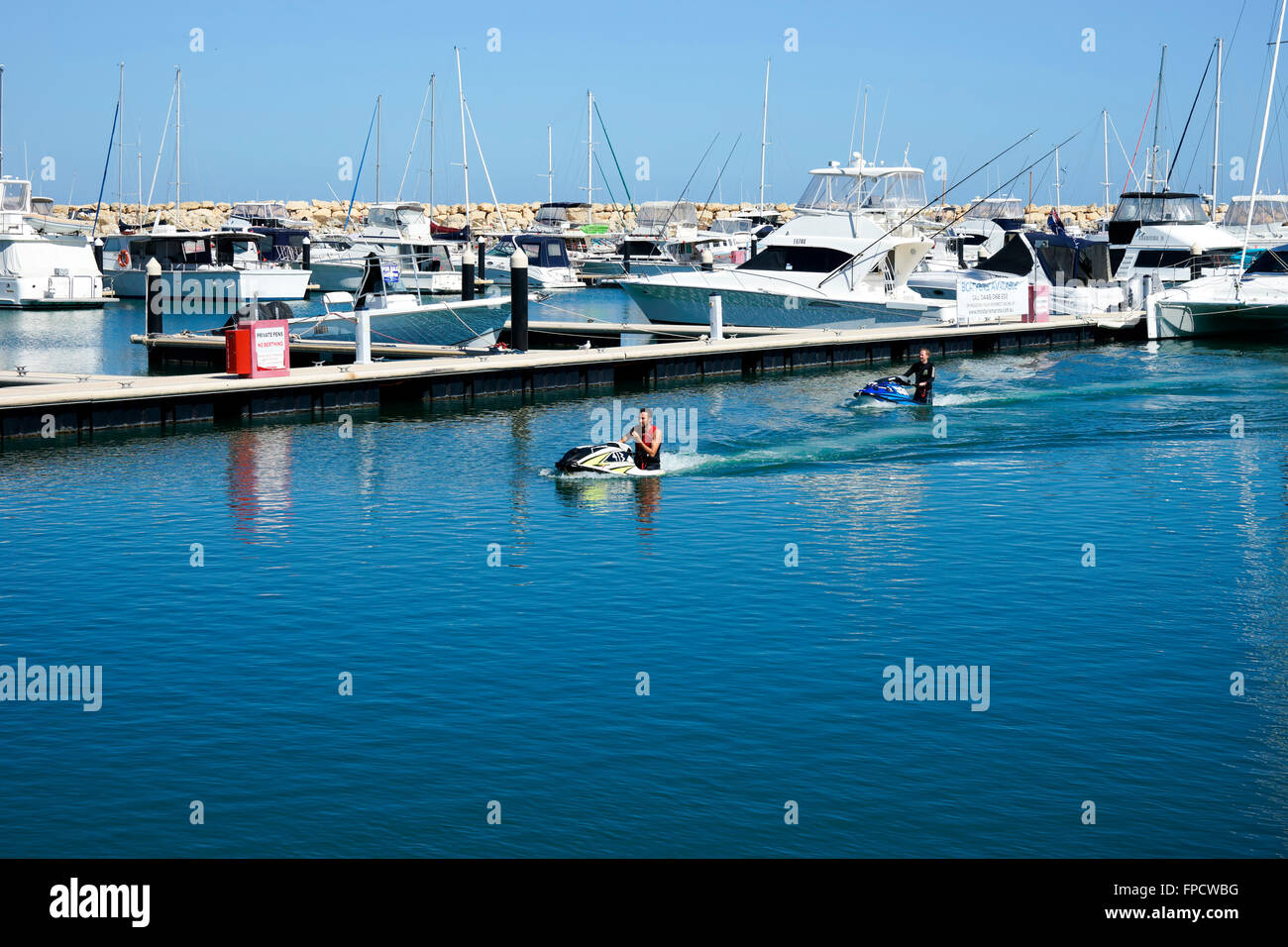 Mindarie Marina north of Perth in Western Australia Stock Photo - Alamy