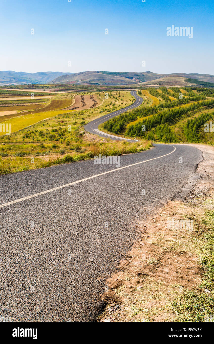 Grassland scenery in Hebei province, China Stock Photo - Alamy