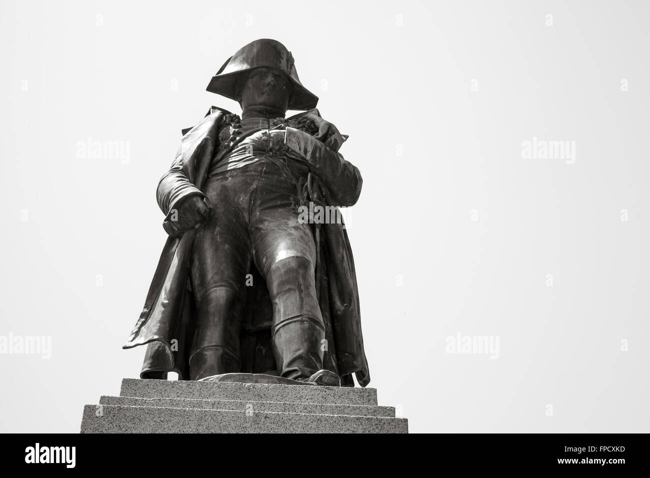 Bronze statue napoleon bonaparte bronze statue hi-res stock photography ...