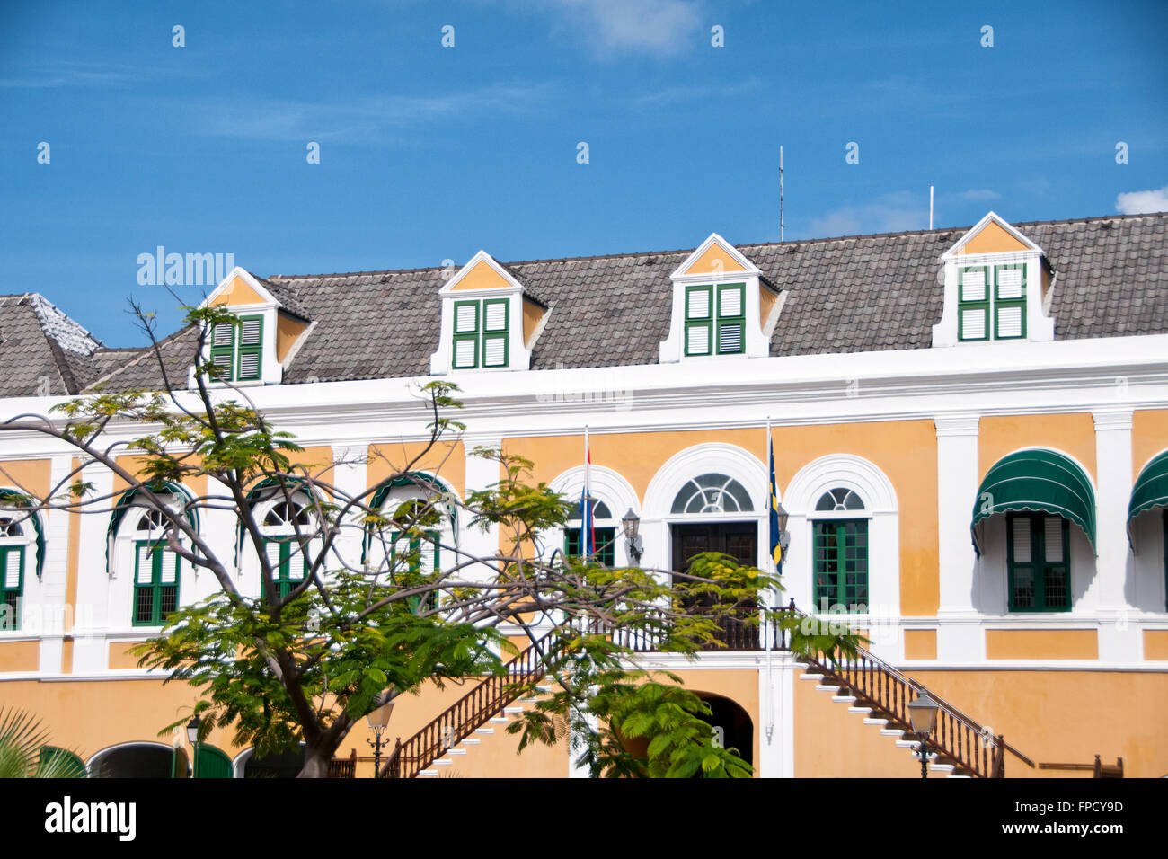 Caribbean Colonial Style House Stock Photos & Caribbean Colonial Style ...
