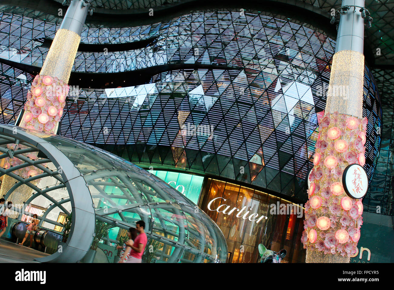 Ion Orchard shopping mall in Singapore - a prime shopping destination ...