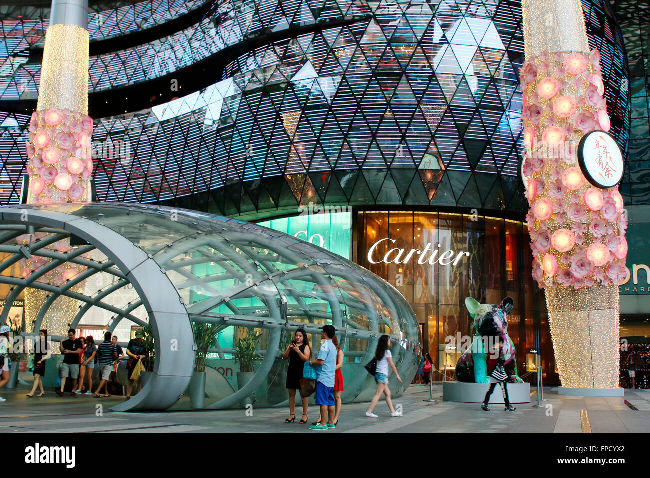 Ion Orchard shopping mall in Singapore - a prime shopping destination ...