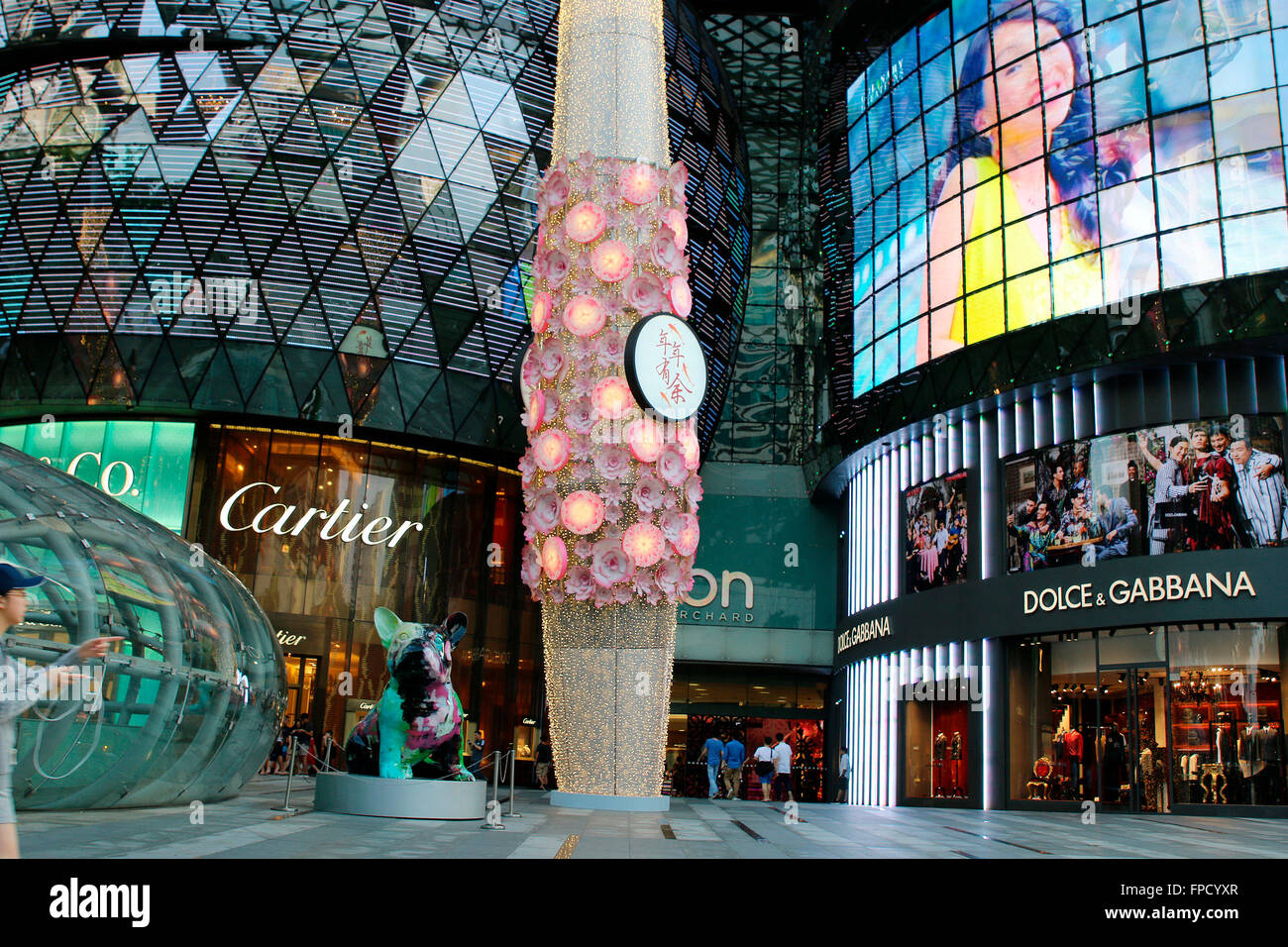 Ion Orchard shopping mall in Singapore - a prime shopping destination ...