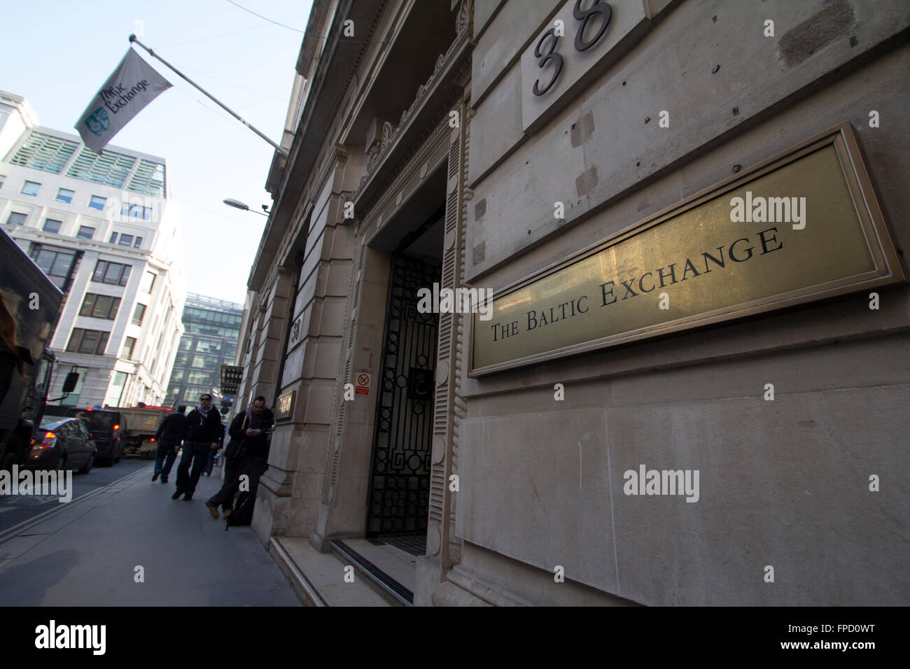 The Baltic Exchange, exterior, London Stock Photo - Alamy
