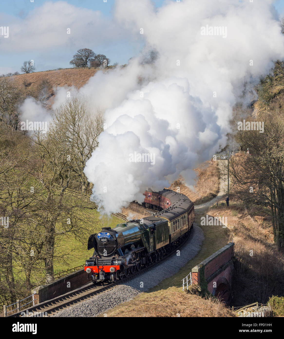 Flying Scotsman Train High Resolution Stock Photography and Images - Alamy
