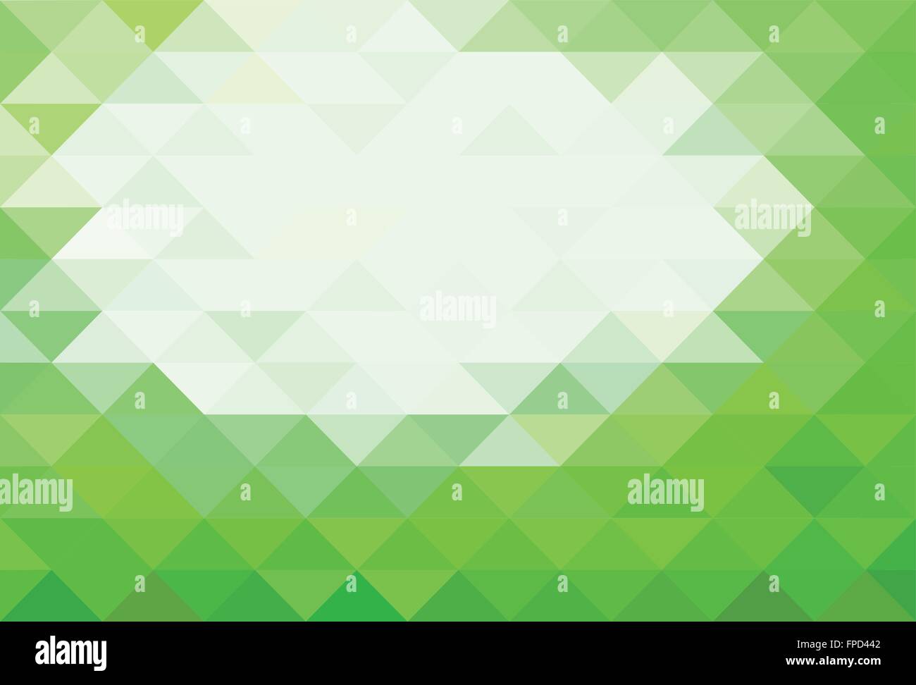 Green Color Of Abstract polygonal Background. Vector Illustration Stock ...