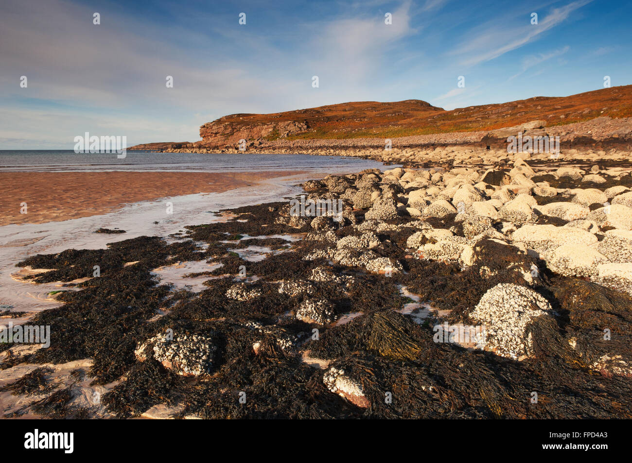 Cuaig Beach on the Applecross peninsula - Ross-shire, Scotland Stock ...