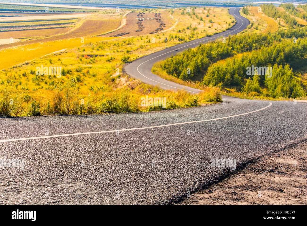 Grassland scenery in Hebei province, China Stock Photo - Alamy