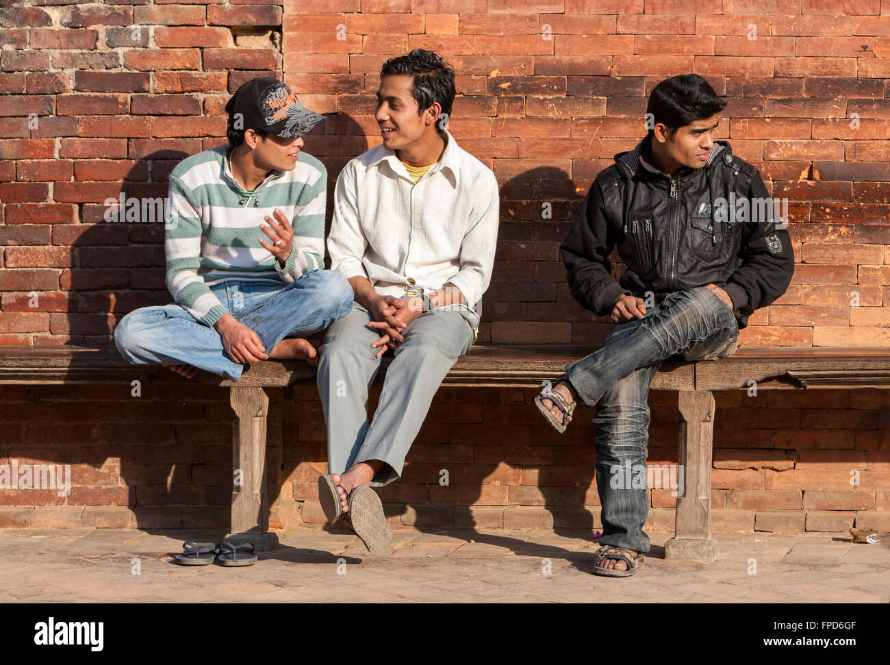 Three nepali men hi-res stock photography and images - Alamy