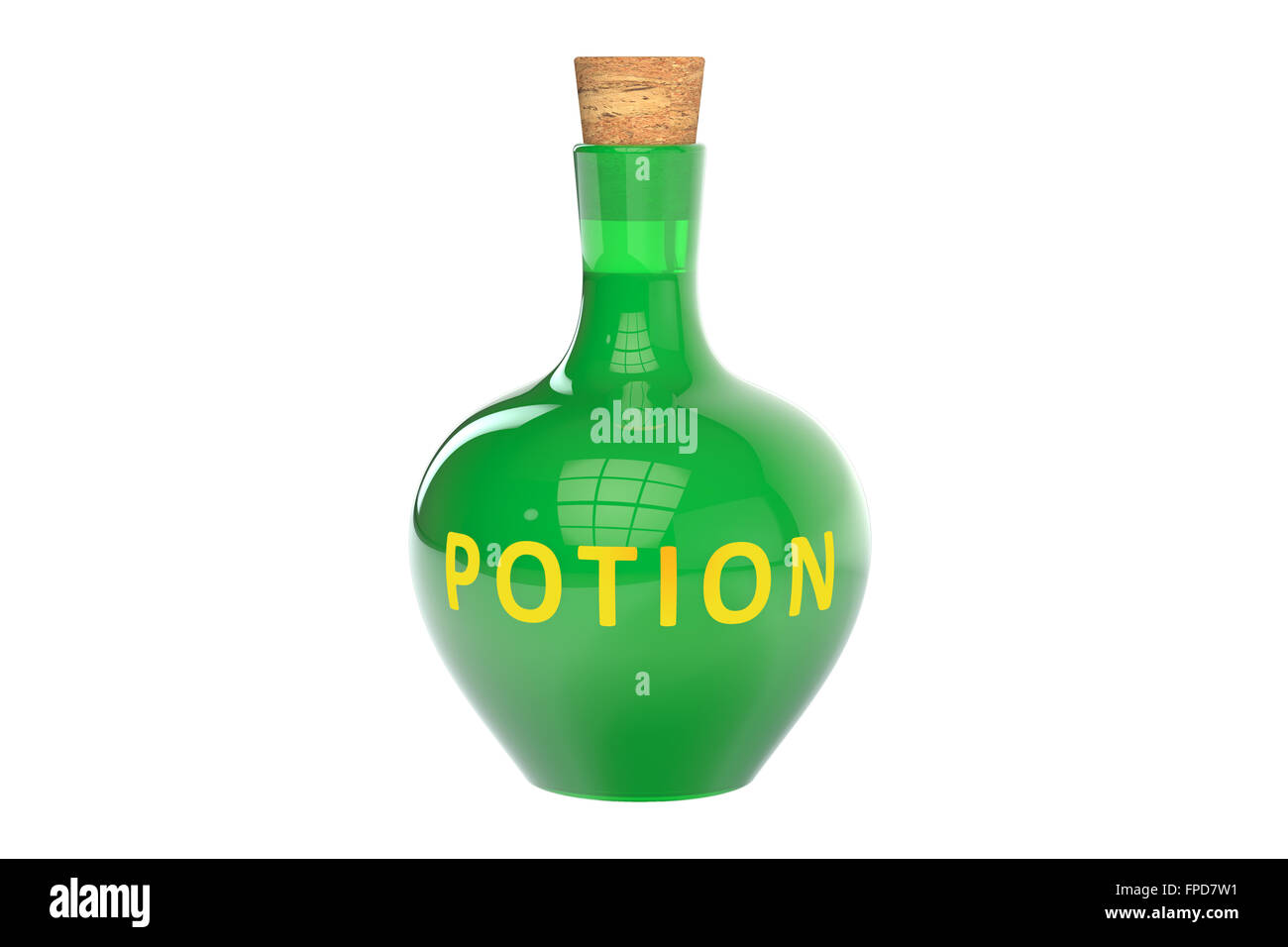 Green magic potion magician Cut Out Stock Images & Pictures - Alamy