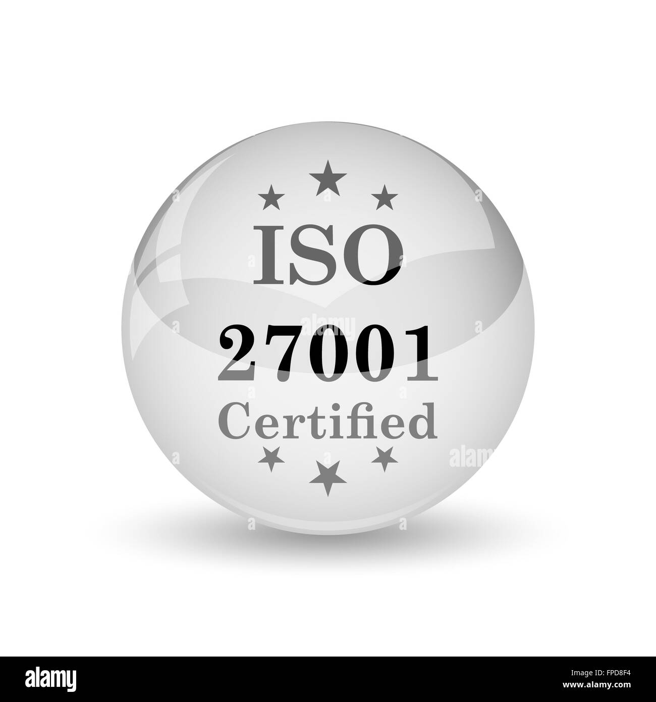 ISO 27001 icon. Internet button on white background Stock Photo - Alamy ISO 27001 icon. Internet button on white background Stock Photo - Alamy