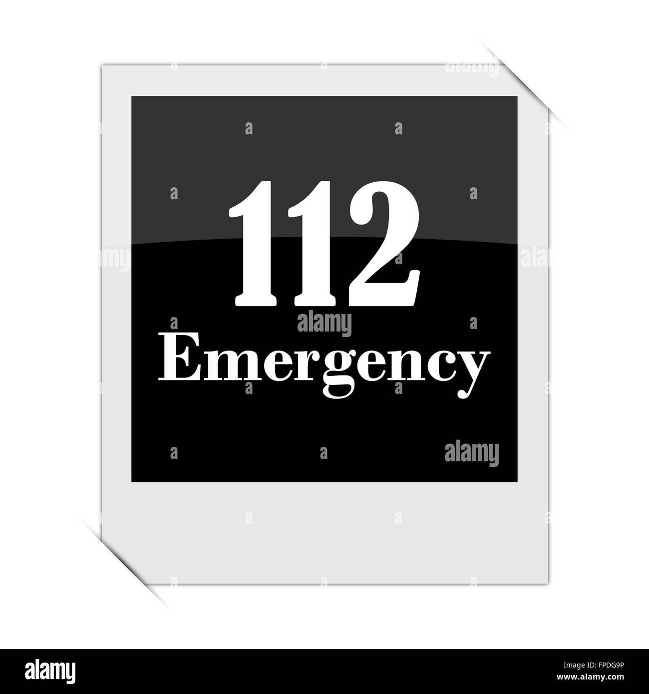 Number 112 Black and White Stock Photos & Images - Alamy