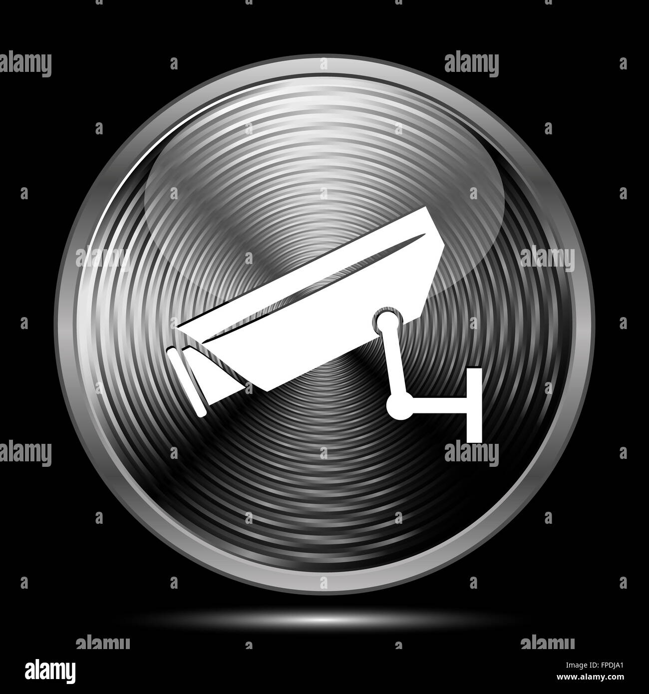 3d cctv warning sign hi-res stock photography and images - Alamy