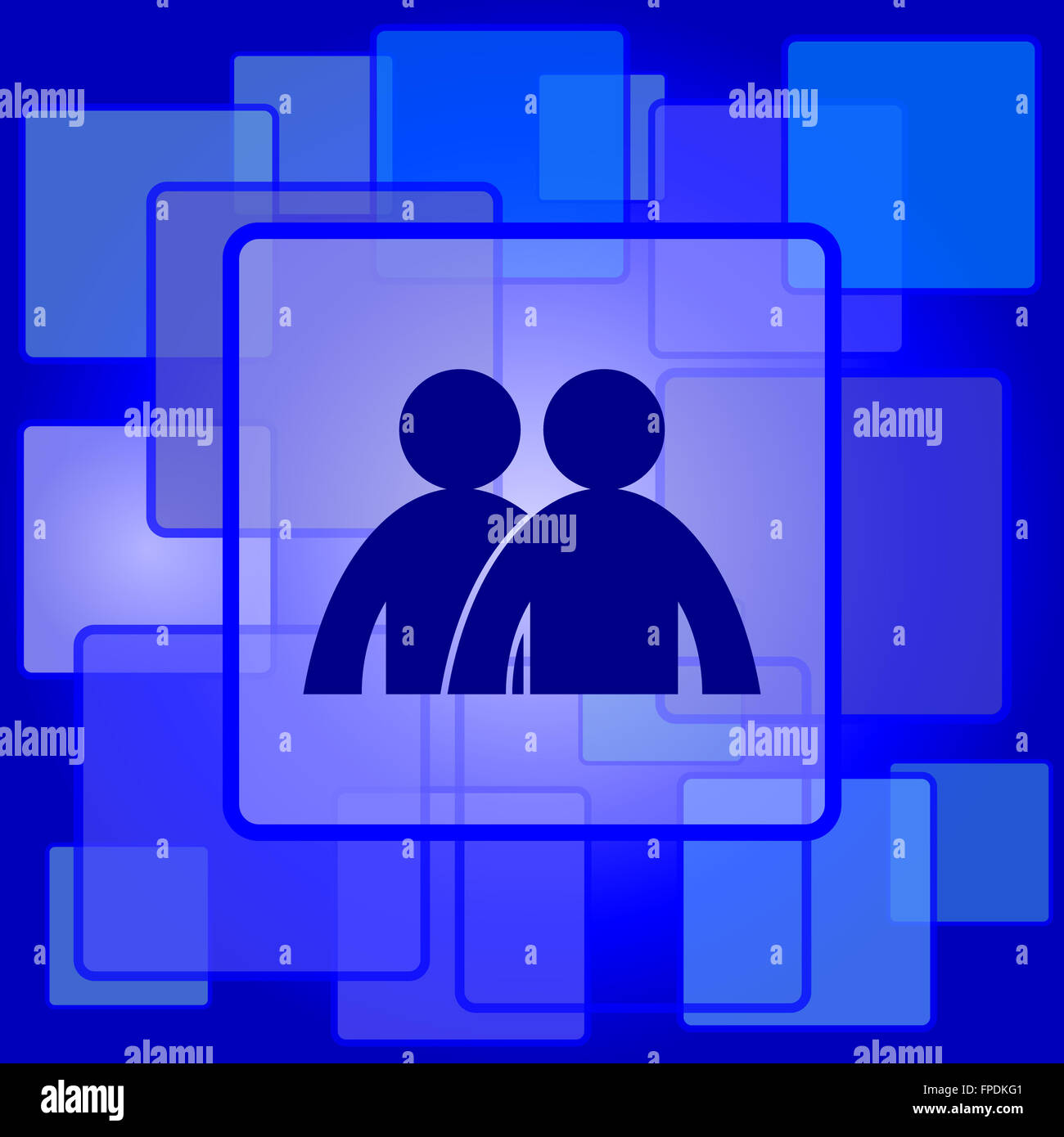 Forum icon. Internet button on abstract background Stock Photo - Alamy