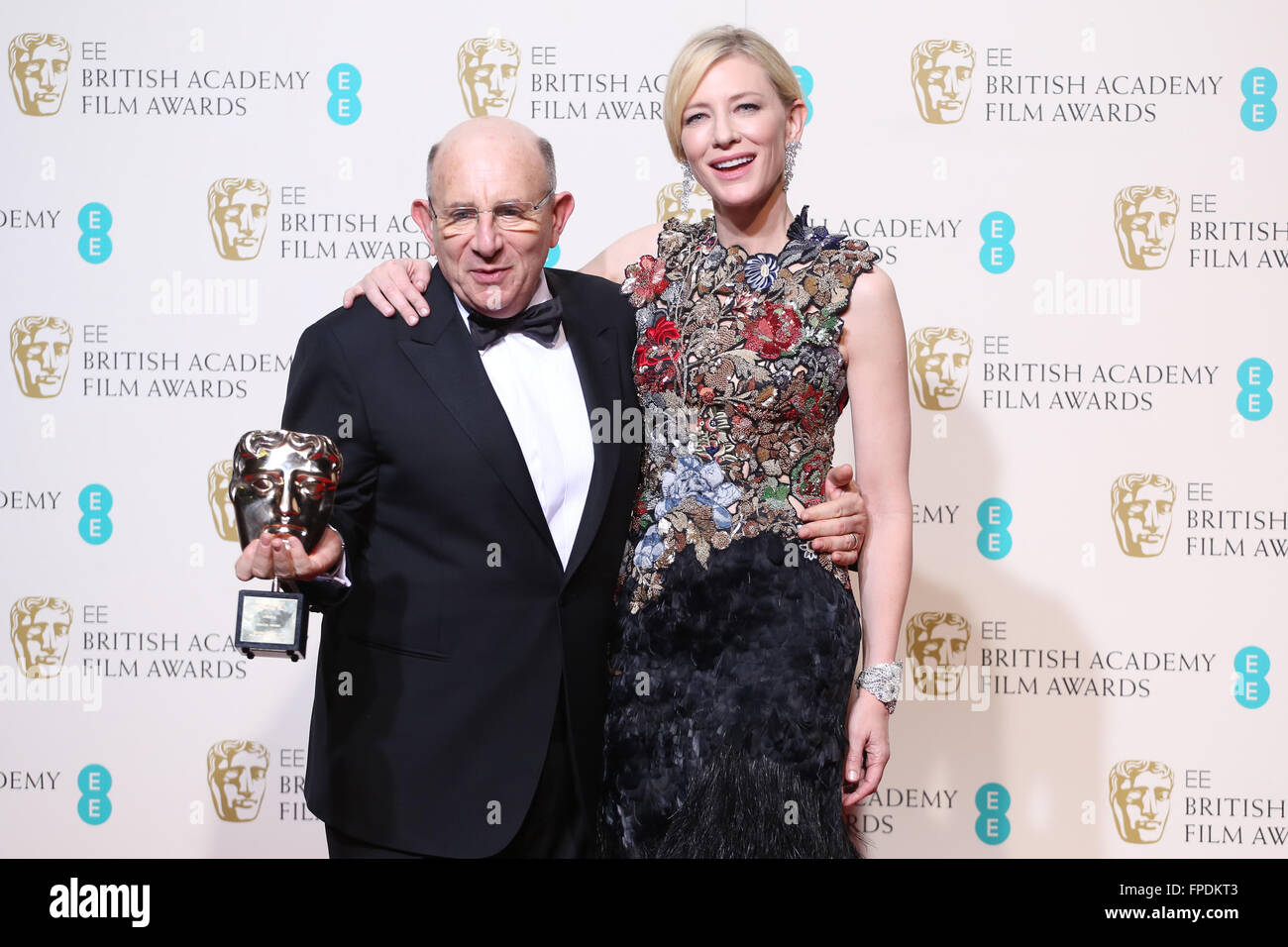 EE British Academy Film Awards 2016 (BAFTAs) held at Royal Opera House ...