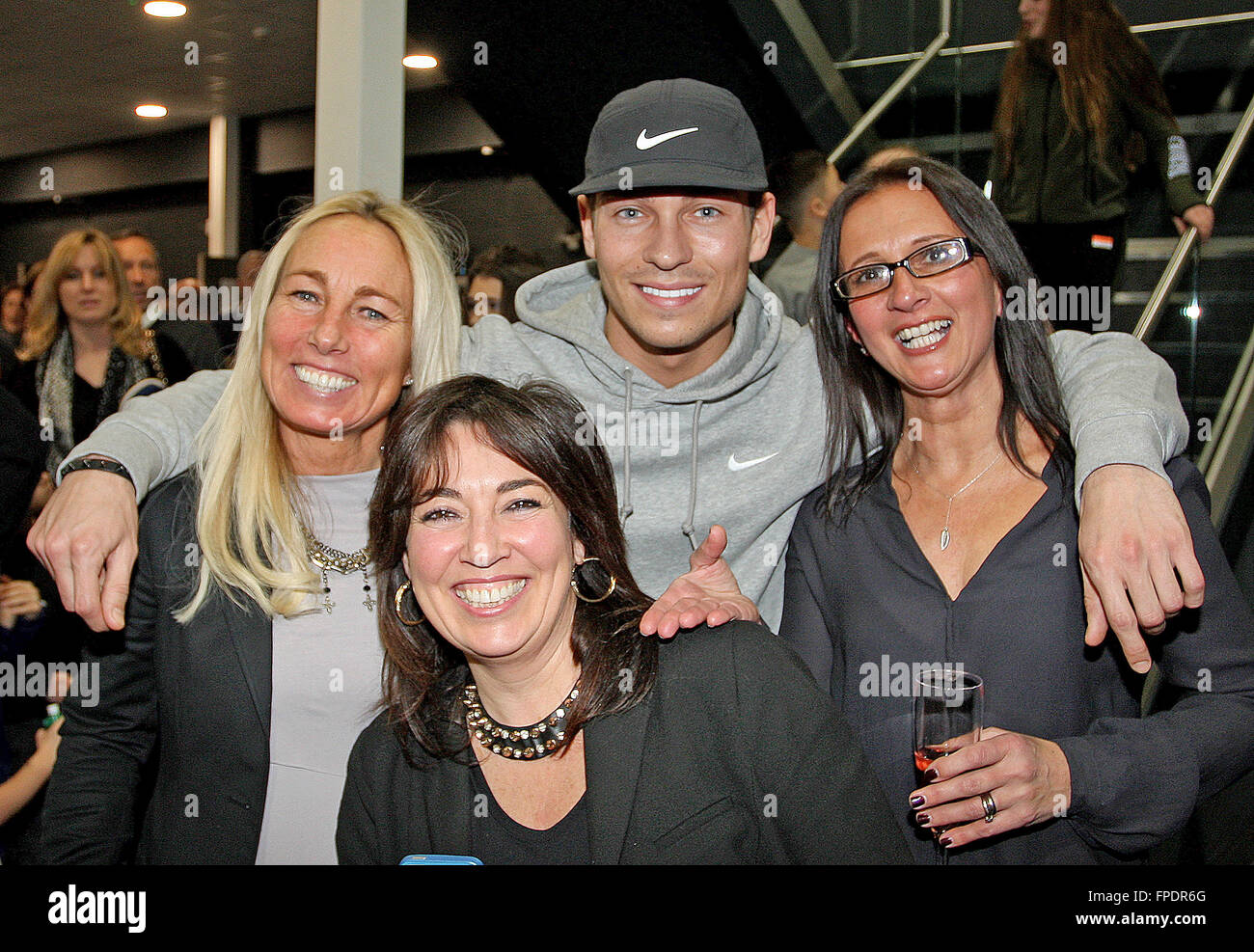 TOWIE Star Joey Essex at the official opening of Base Jump Trampoline ...