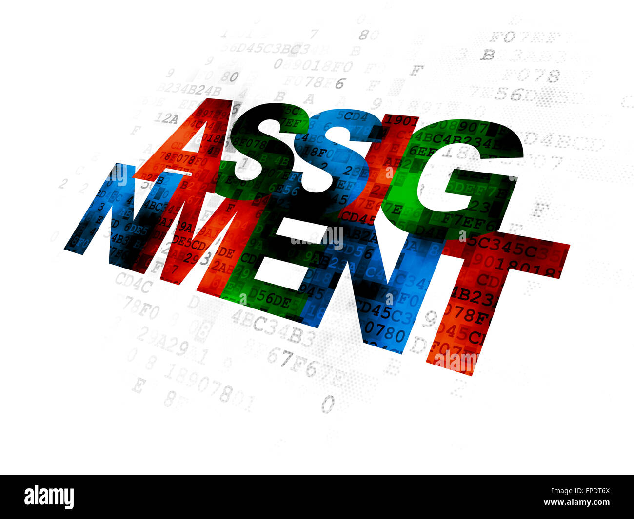 Law concept: Assignment on Digital background Stock Photo - Alamy