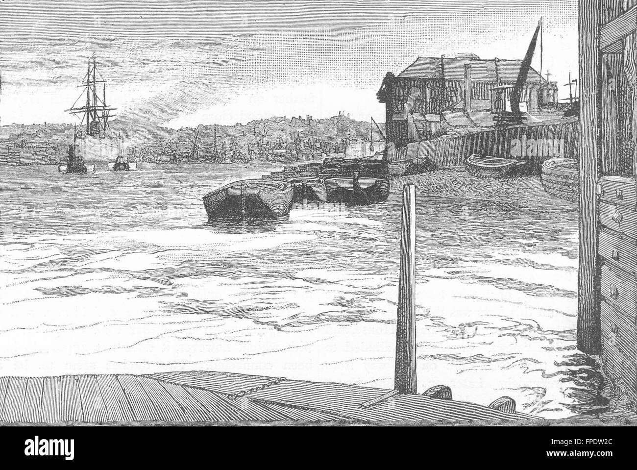 Poplar london 19th century hi-res stock photography and images - Alamy