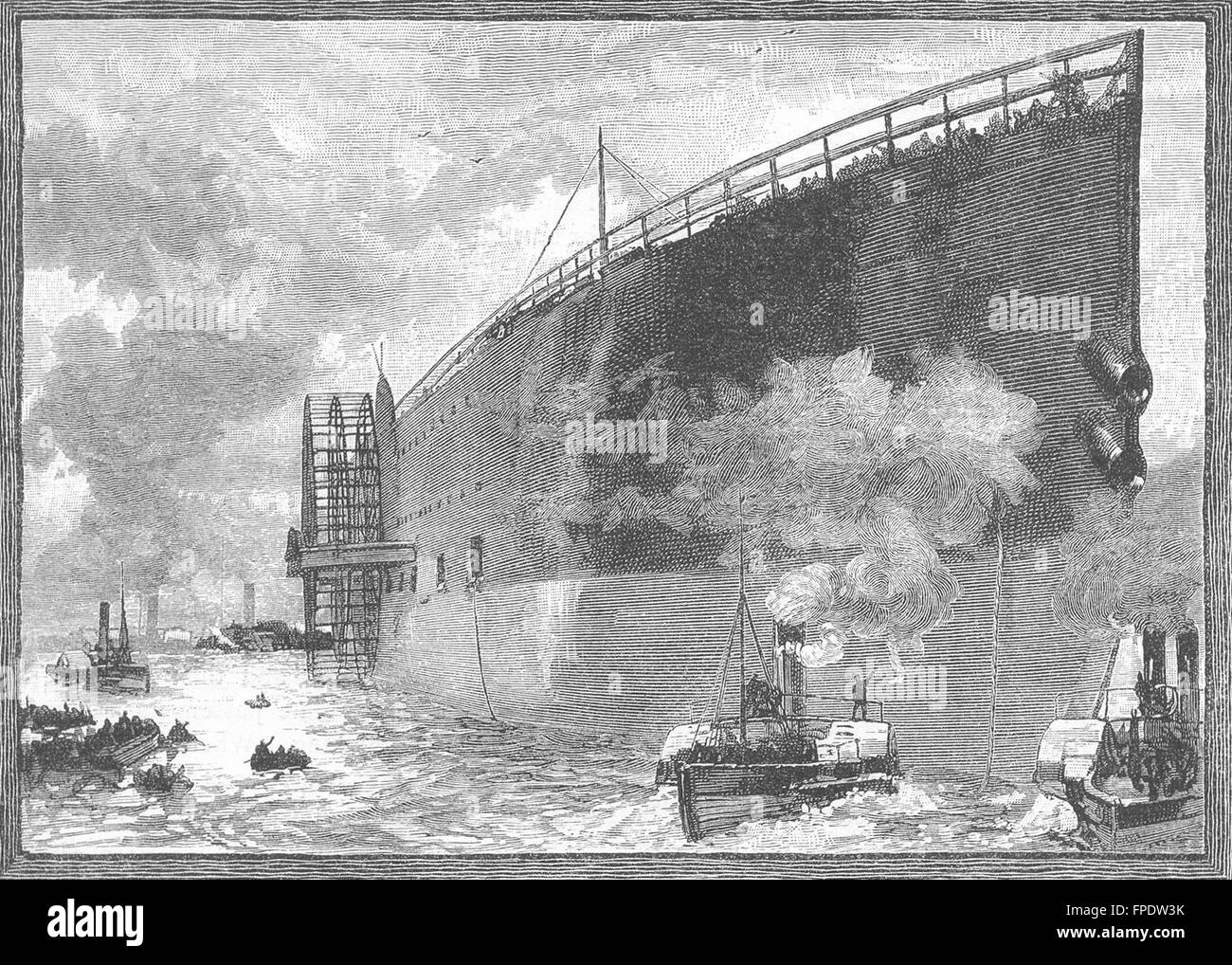 Steam launch hi-res stock photography and images - Alamy