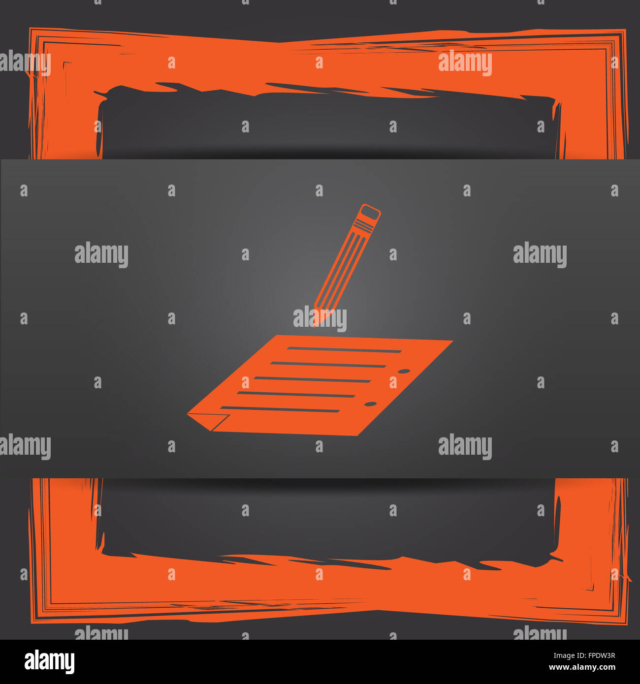 Subscribe icon. Internet button on grey background Stock Photo - Alamy