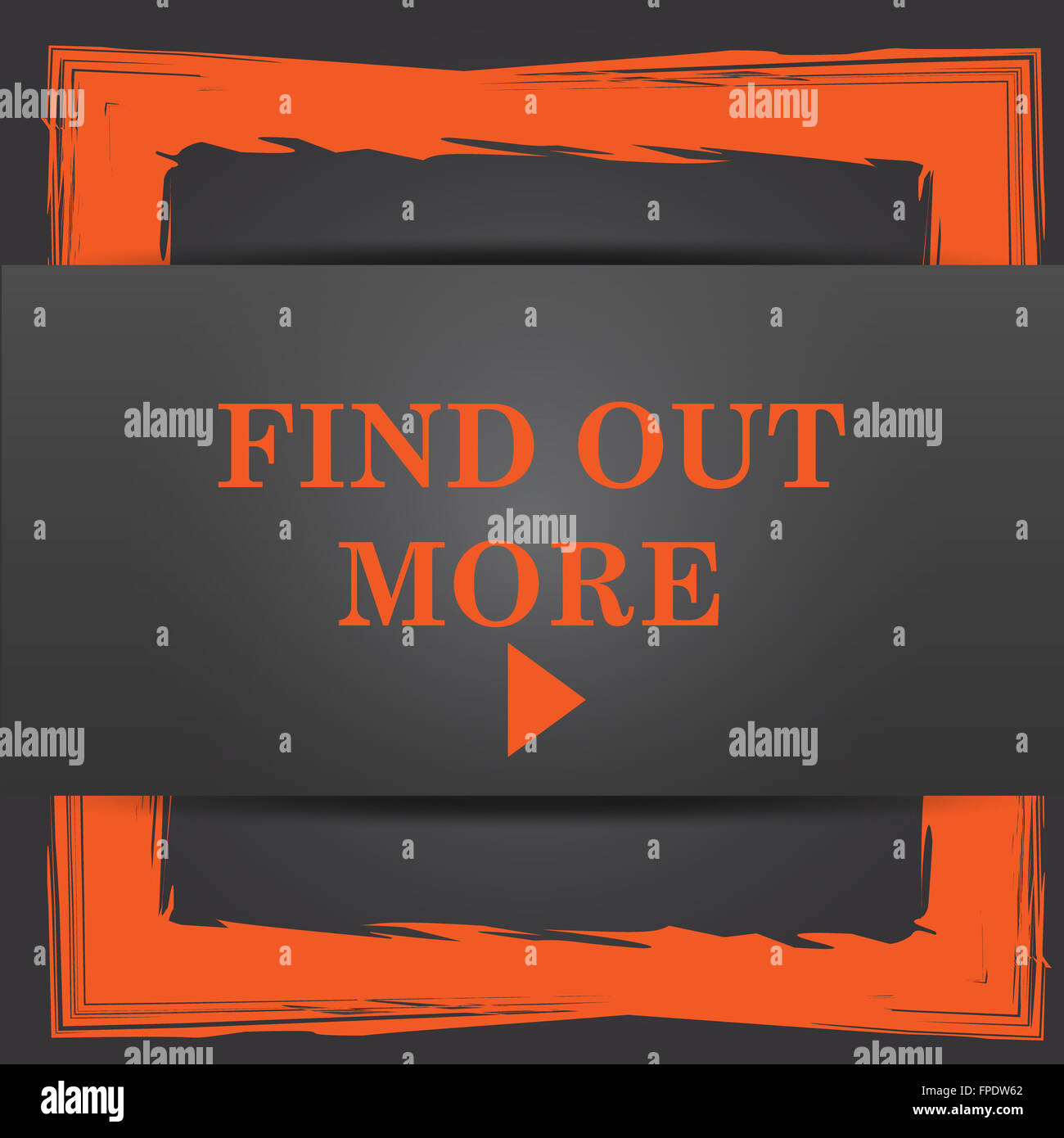Find out more icon. Internet button on grey background Stock Photo - Alamy