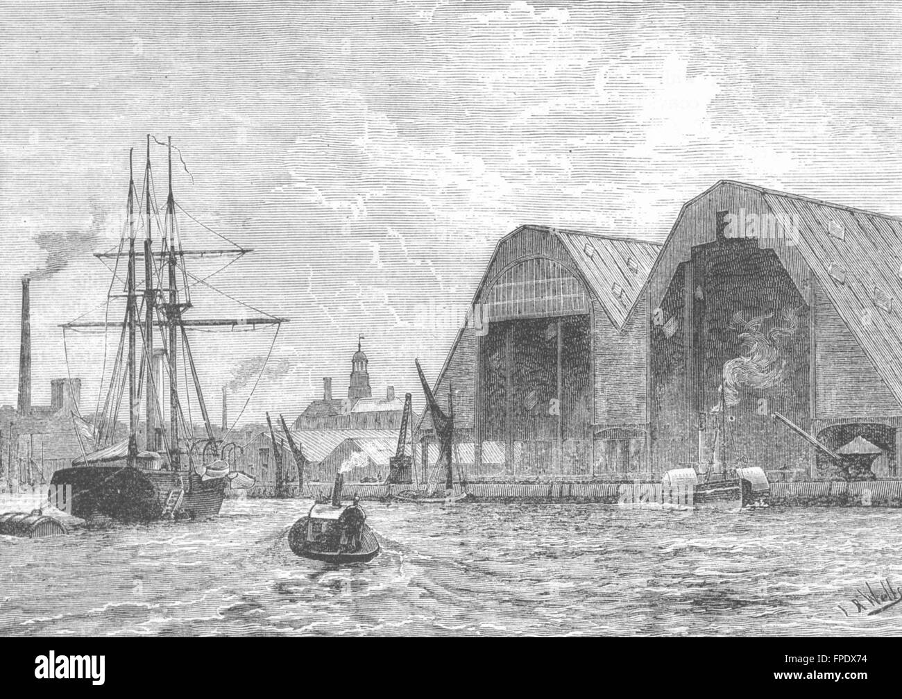 Woolwich dockyard hi-res stock photography and images - Alamy