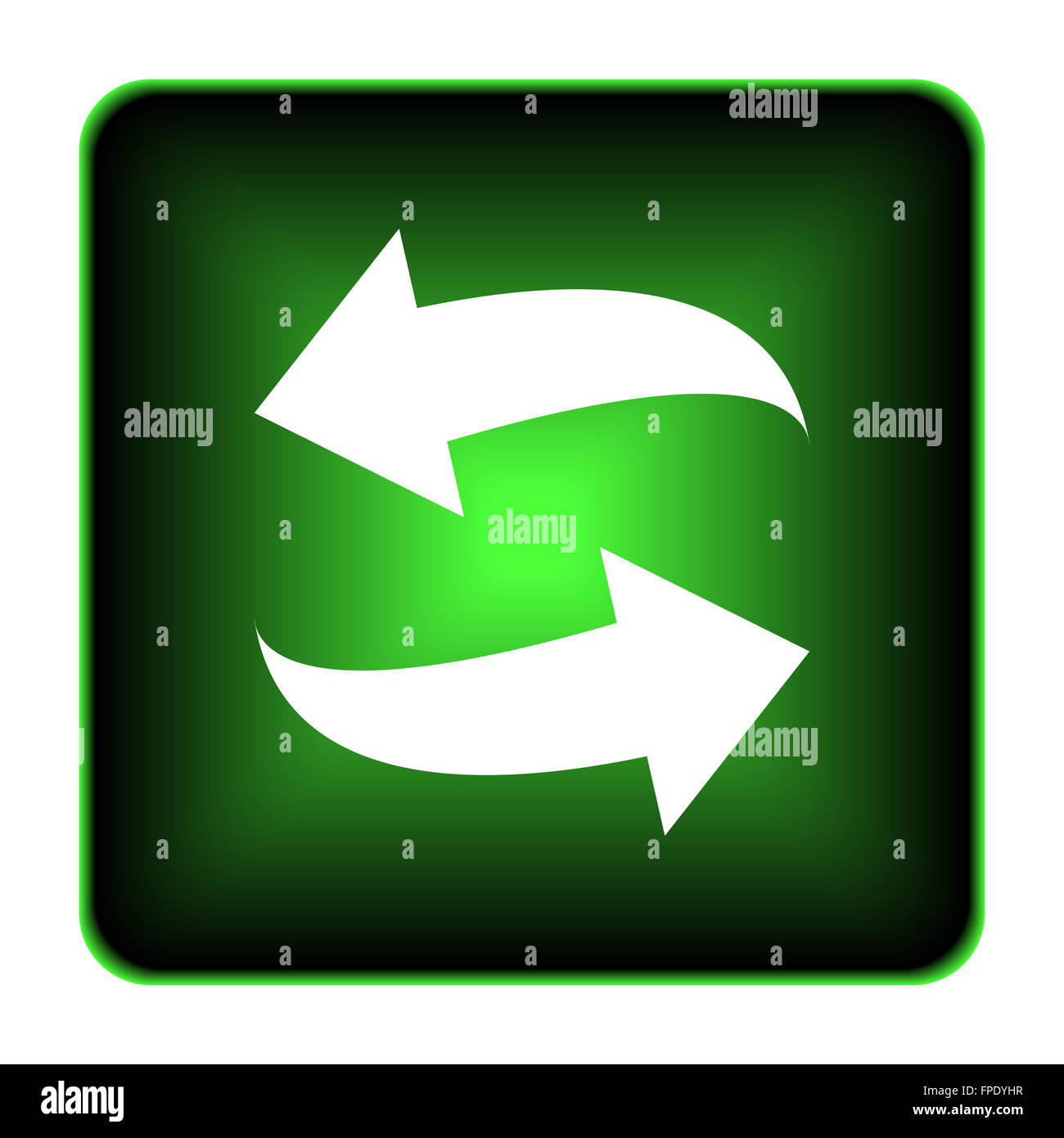Swap icon. Internet button on white background Stock Photo - Alamy