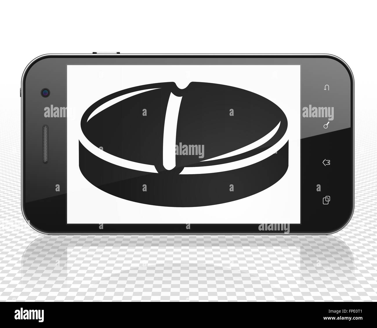 Medicine concept: Smartphone with Pill on display Stock Photo - Alamy
