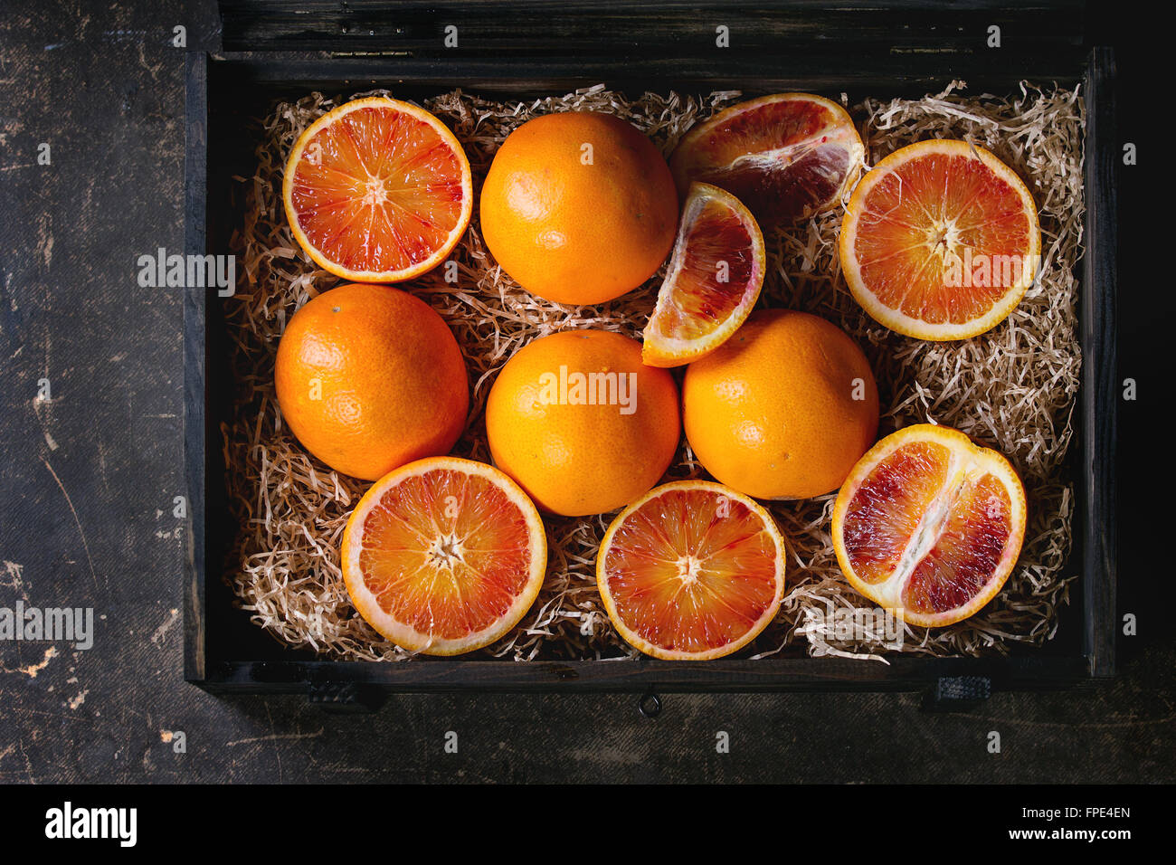 Blood orange fruit Stock Photo - Alamy