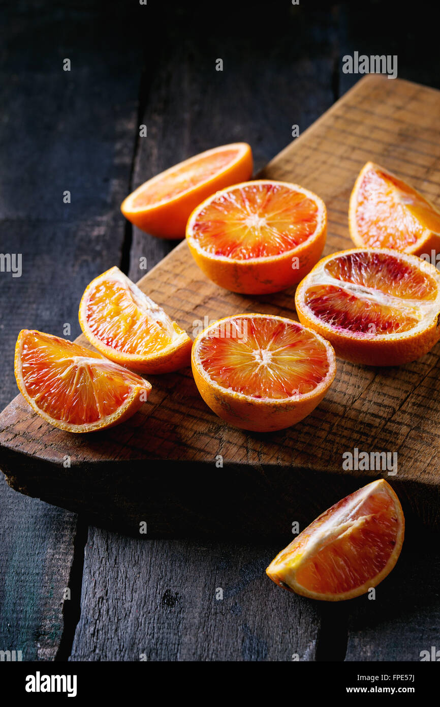 Blood orange fruit Stock Photo - Alamy