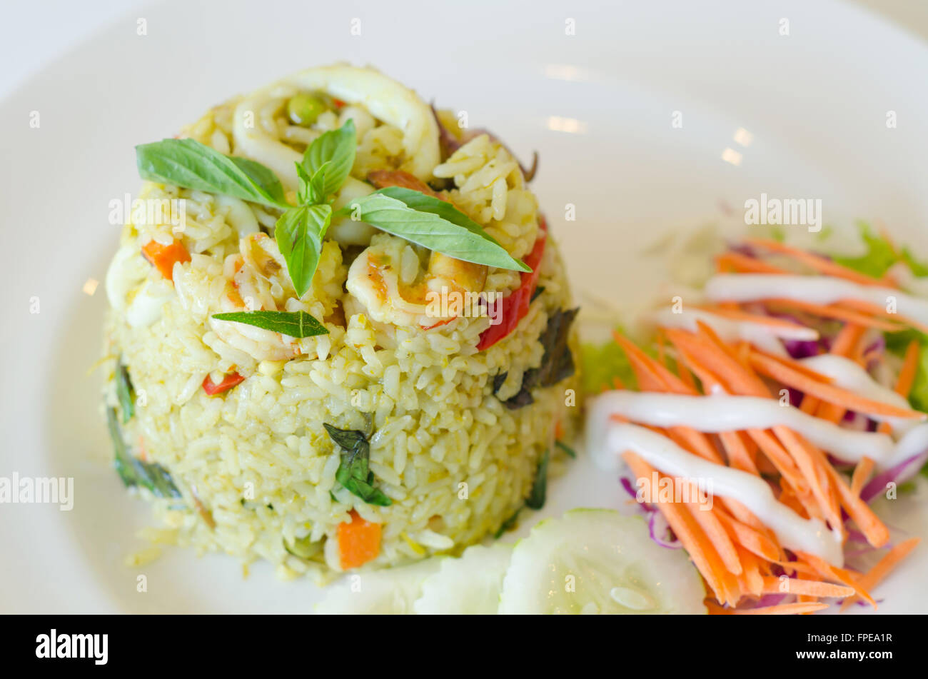 Vegetable curry rice plate hi-res stock photography and images - Alamy