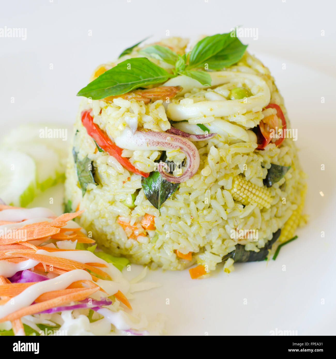 Vegetable curry rice plate hi-res stock photography and images - Alamy
