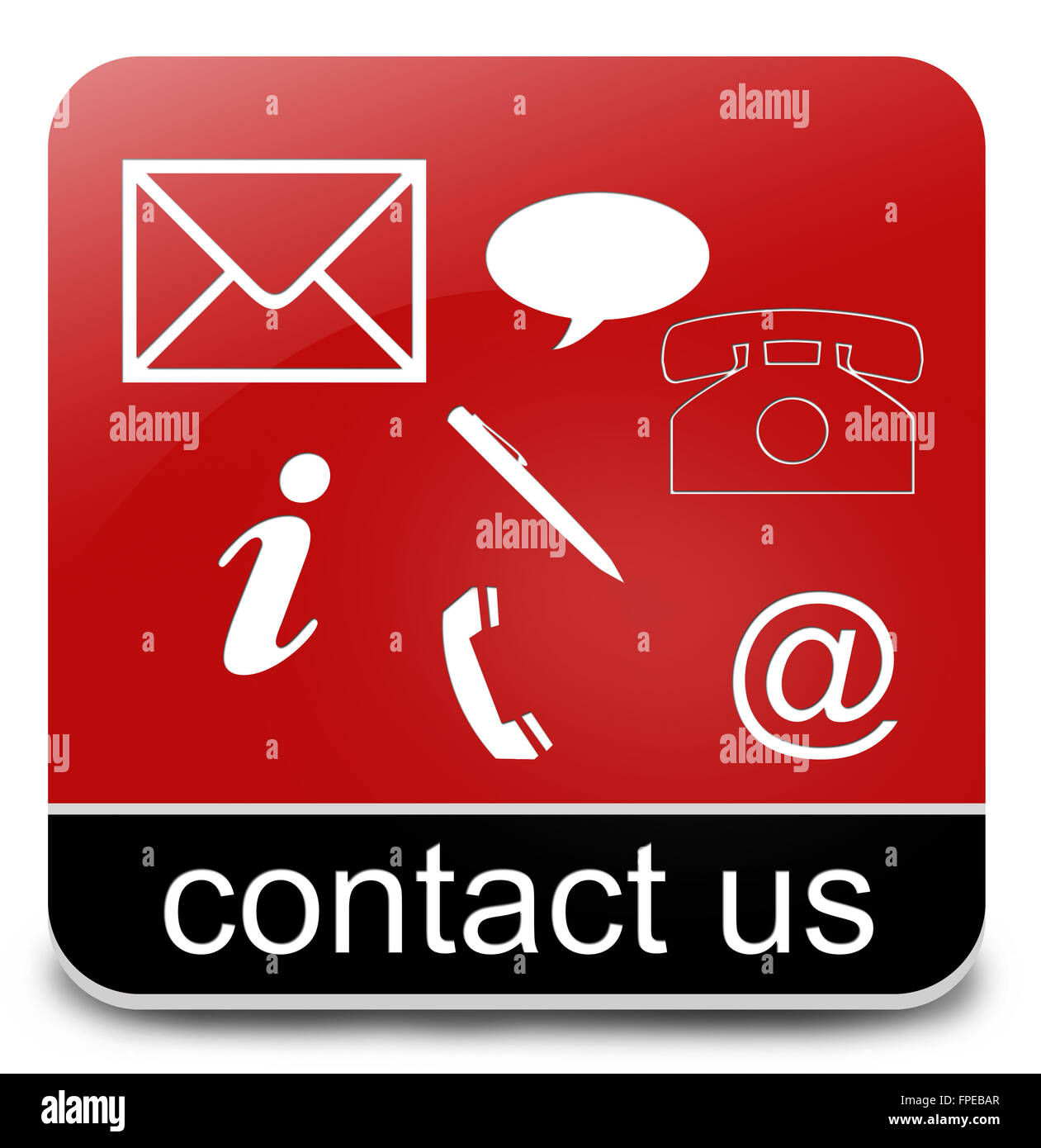 commercial contact signs for business Stock Photo - Alamy