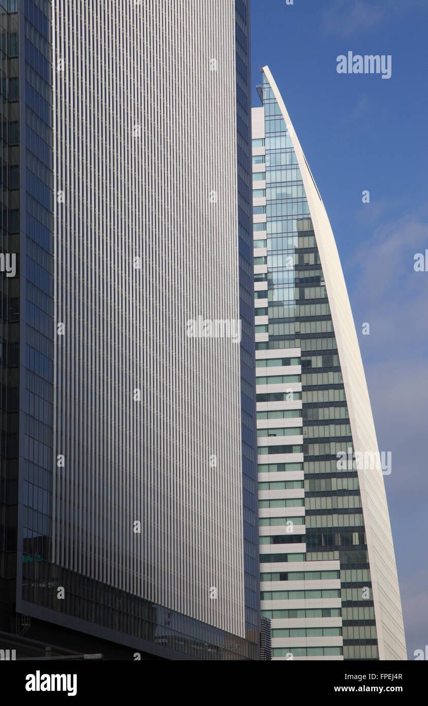 Japan, Nagoya, Lucent Tower, skyscraper, modern architecture Stock ...