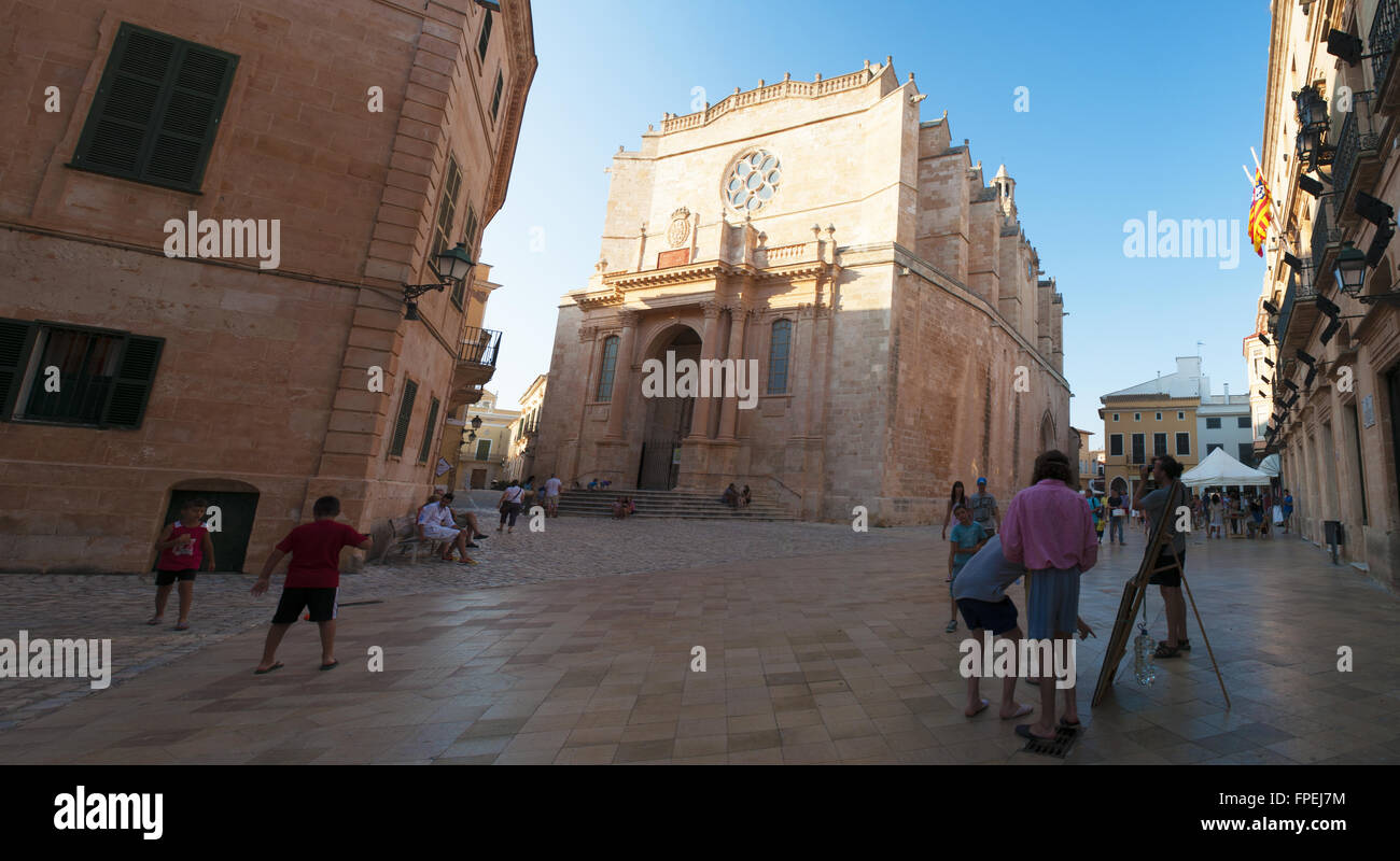 Menorca catalan gothic architecture hi-res stock photography and images ...