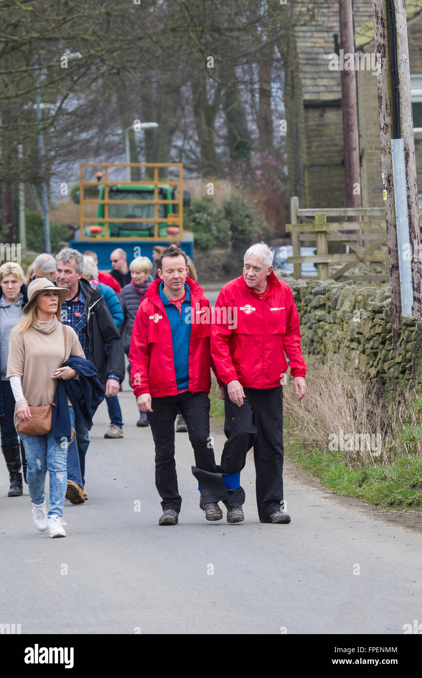 Harry Gration MBE and Paul Hudson BBC Look North Television presenters ...