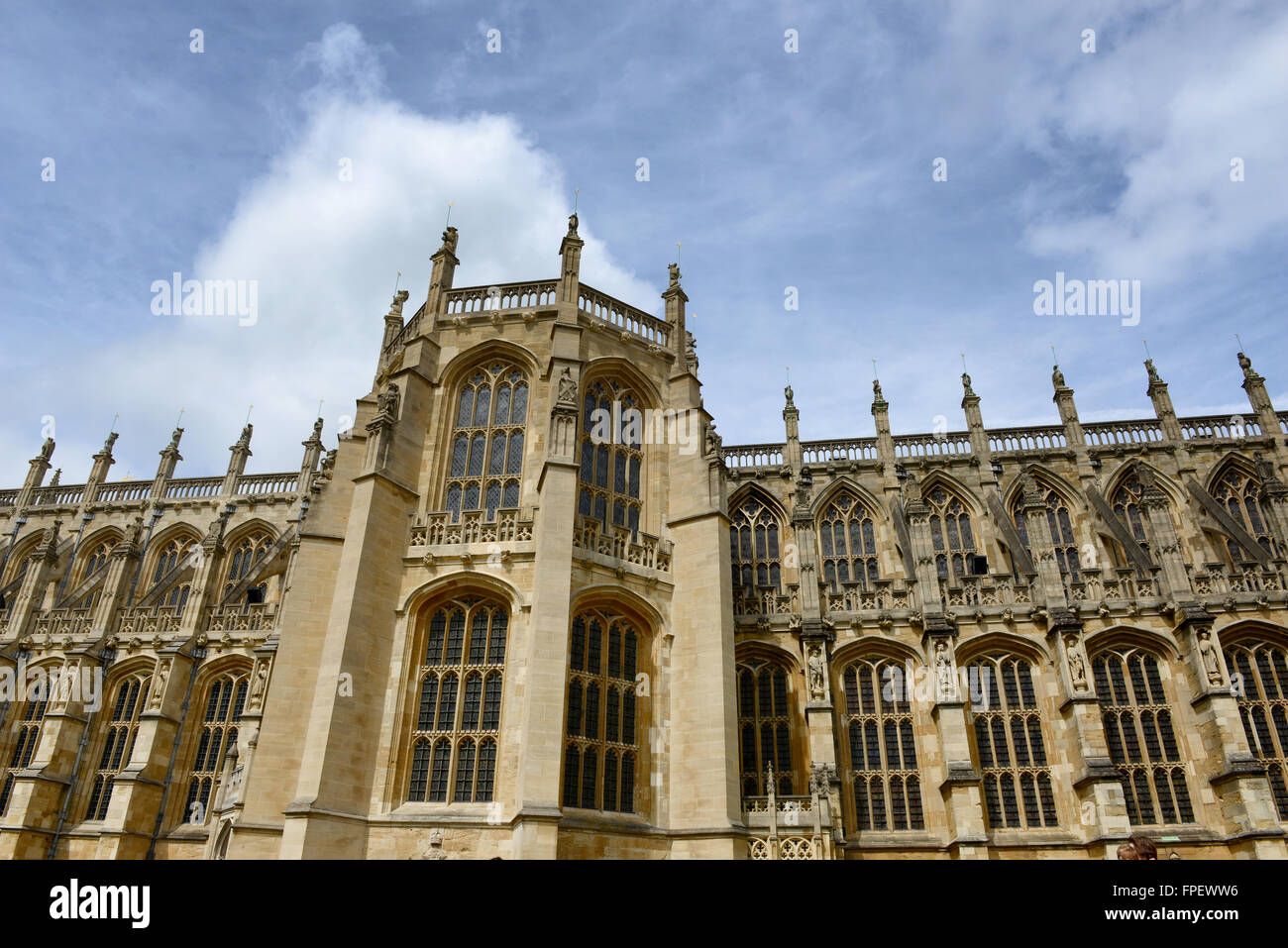 At St Georges Chapel In Windsor Castle High Resolution Stock ...